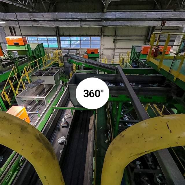 ZUOK Hryniewicze Sekcja odzysku/podziału frakcji 3D