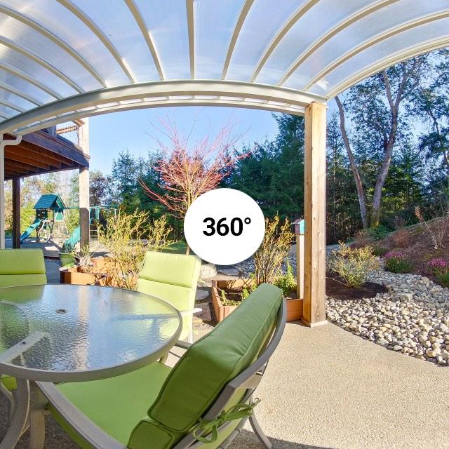 Side patio