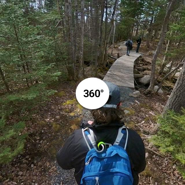 McIntosh Run Singletrack Trail System in Halifax, Nova Scotia....