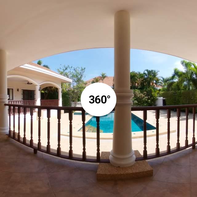 Master bedroom terrace