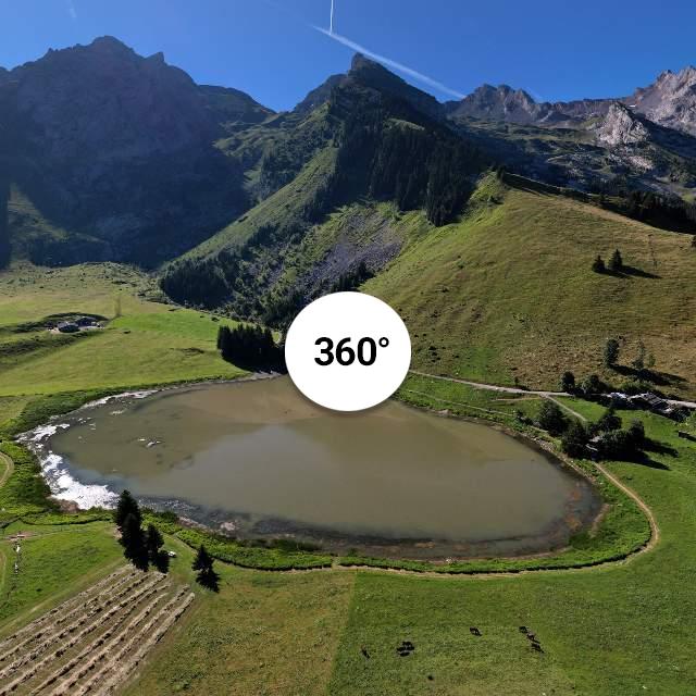 Lac des Confins La Clusaz Haute-Savoie, France