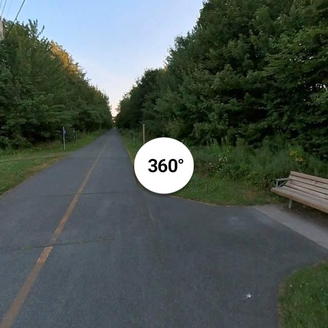 Joseph Howe Drive. Chain of Lakes Trail in Halifax, NS. Map