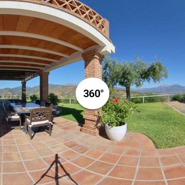 Front left corner of main property