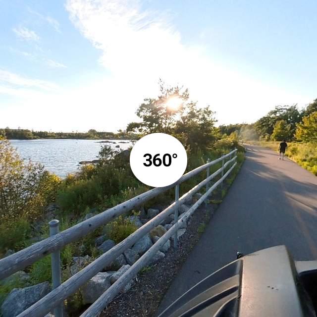 The Chain of Lakes Trail in Halifax, Nova Scotia. For more in...