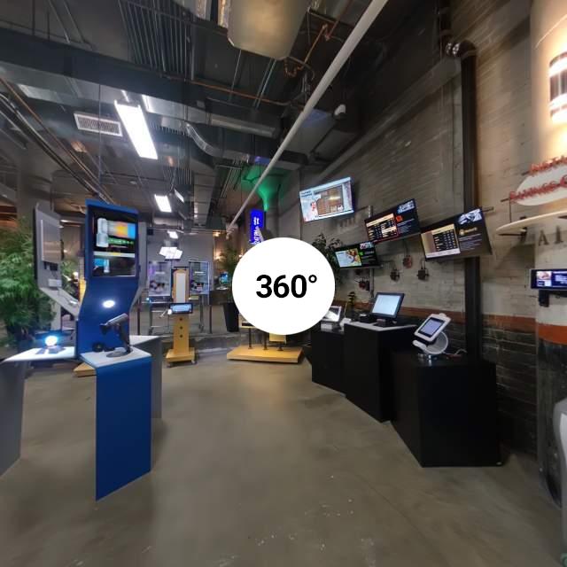 Main entery into WareHouse-13. The Dyson display is interactive!