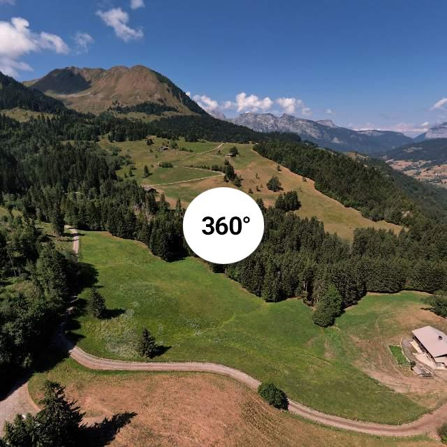 La Balme / La Colaz est Manigod Haute-Savoie, France