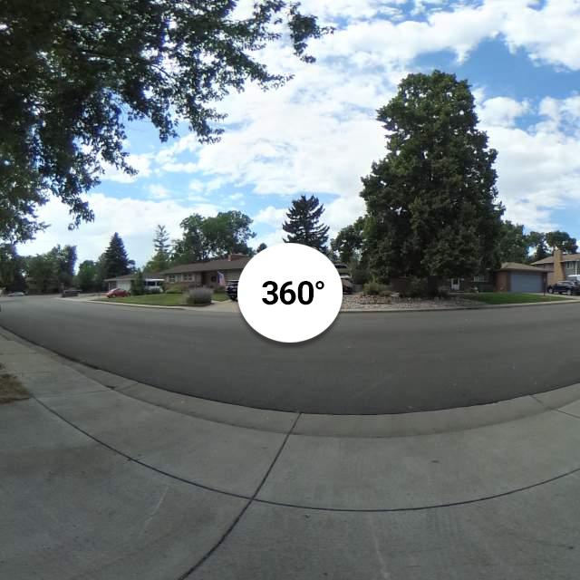 Drive in front of home