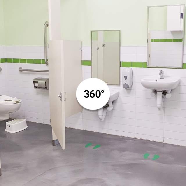 Downstairs restroom 3