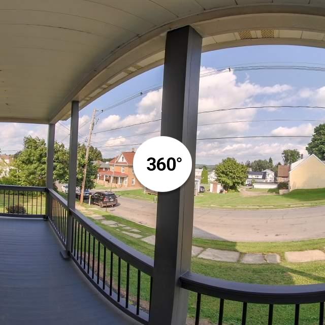 View from the front porch.
