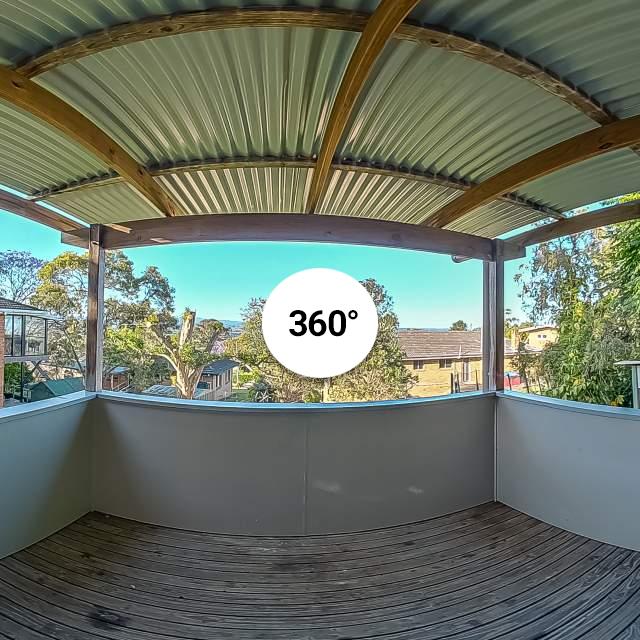 Balcony back property