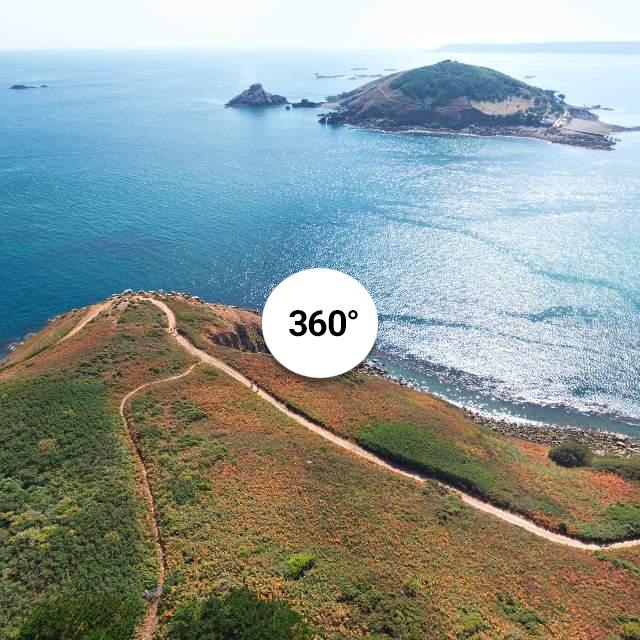 Herm's south-west cliffs