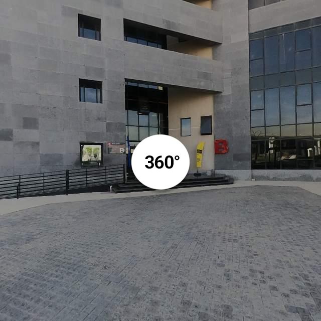 Building B Back Entrance