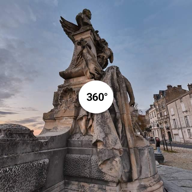 Statue du Président Sadi Carnot par Raoul Verlet - Angoulême...