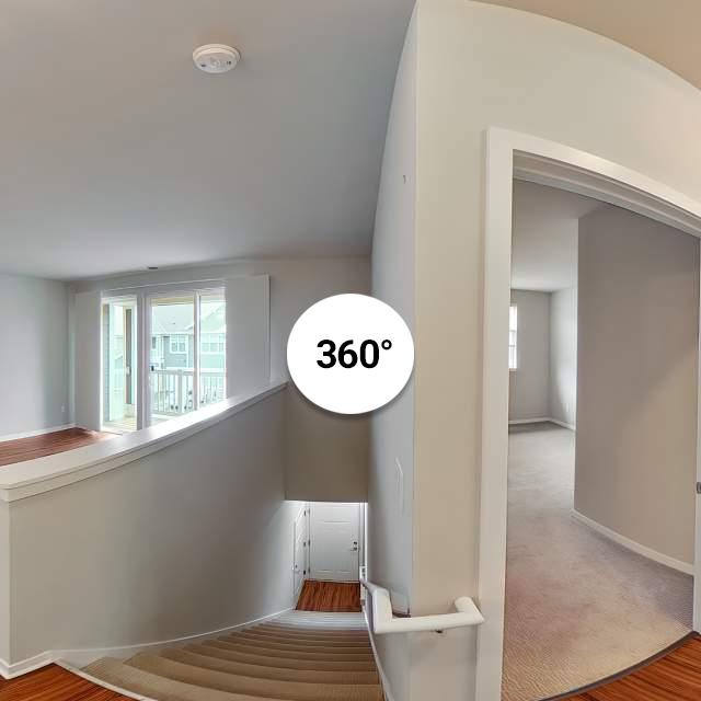 Upstairs Closet - Drexel Ridge Apartments - Floor Plan 2H - 2B-2BA