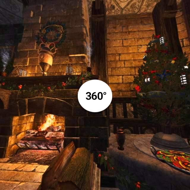 The Elder Scrolls Online - Enchanted Snow Globe Home decorated...