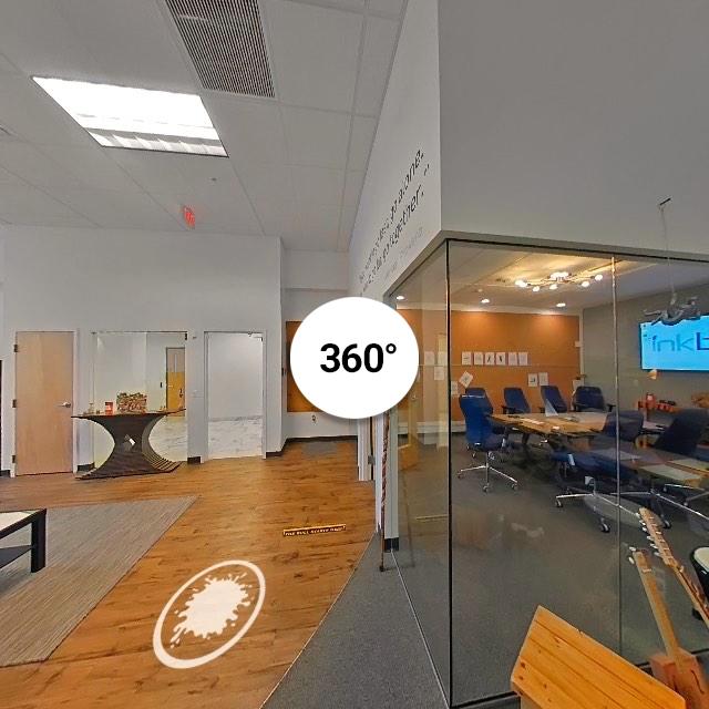 Inkbyte Group entrance and confernece room