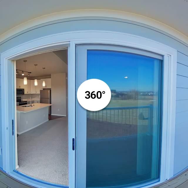 Balcony - High Bluff at Creekwood Crossing - Floor Plan D1 - 2B-2BA