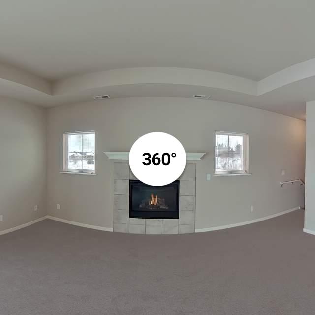 Living Room - High Bluff at Creekwood Crossing - E2 Floor Plan - 2B-2BA ...