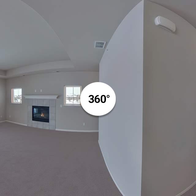 Hallway - High Bluff at Creekwood Crossing - E2 Floor Plan - 2B-2BA + Den