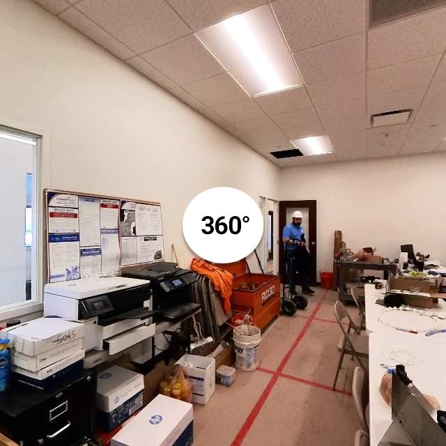 Clinic student workroom. West Wing, first floor, north side. P...