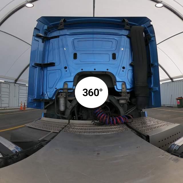 Behind Cab View
