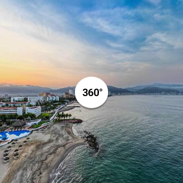 Marriott Hotel Puerto Vallarta Mexico at 140 AGL Dji 0042