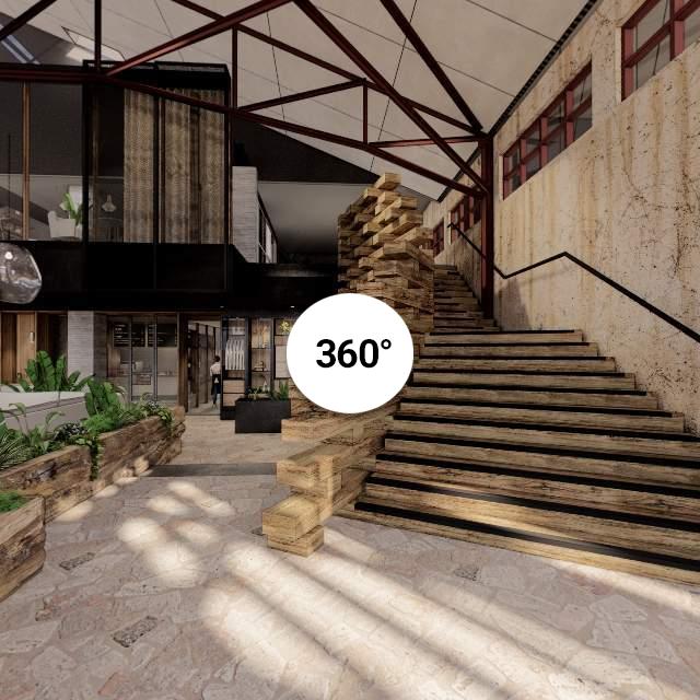 Public Lounge/Feature Stairs