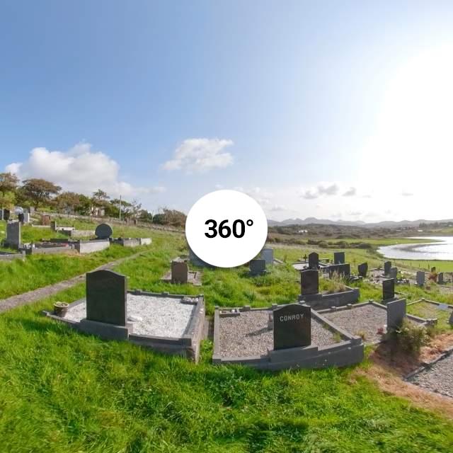 Balnakill Graveyard and Ballynakill Cemetery. Ancient Church