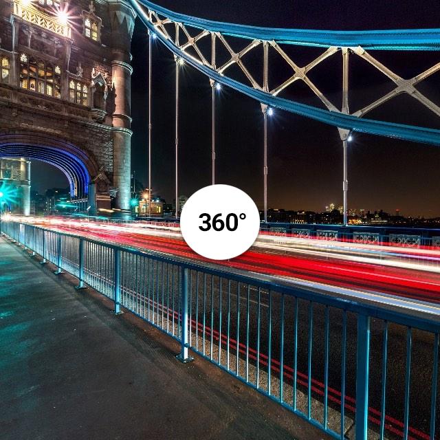 Night time 360 photographer London Dean Wright Photography Immersed360