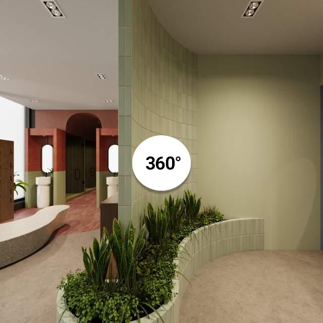 Female, Changing Area V.01 - Yoga Movement, Hong Kong