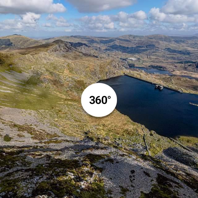 Up on Craigygafn behind Llyn Stwlan, North Wales. Beautiful v...